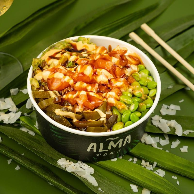 Customised paper bowls with full-color print & your logo!