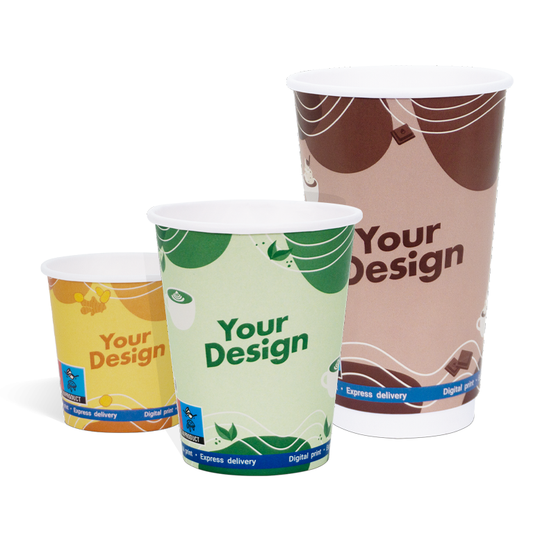 Custom Paper Cups - Express Delivery