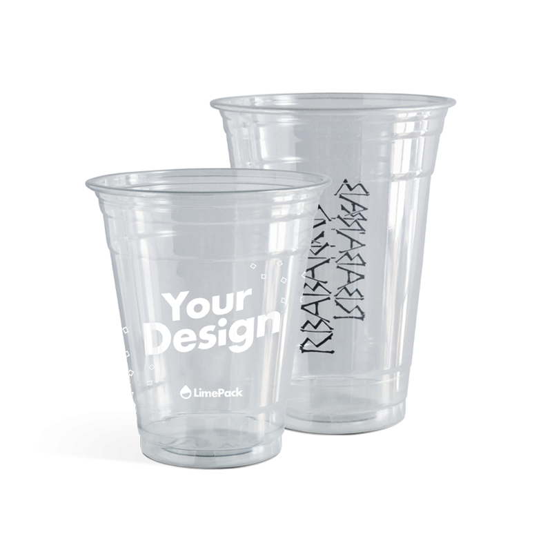 Custom printed disposable cups - Express shipping