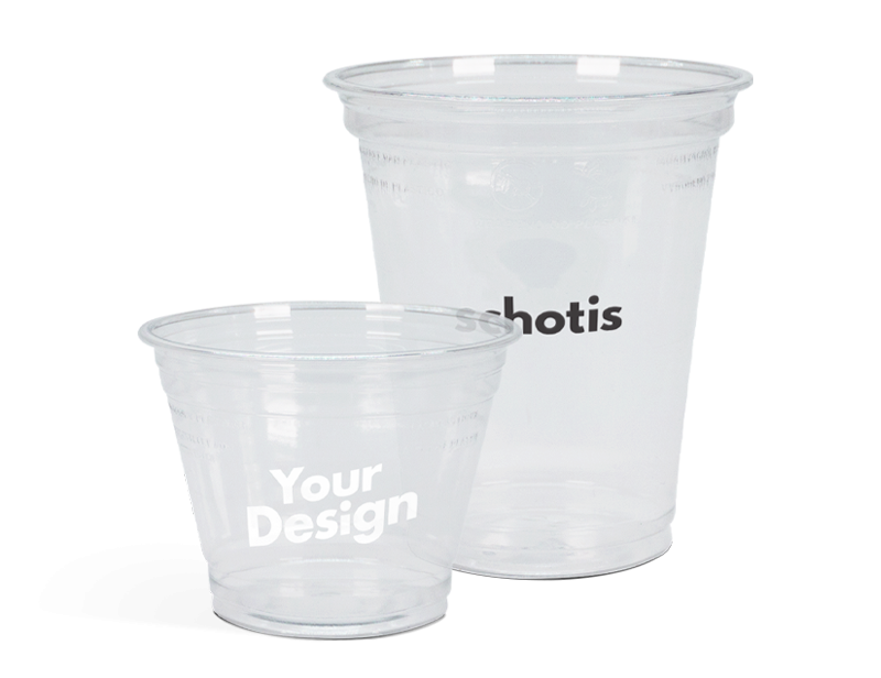Plastic cups with your logo - Order from 1,000 pieces