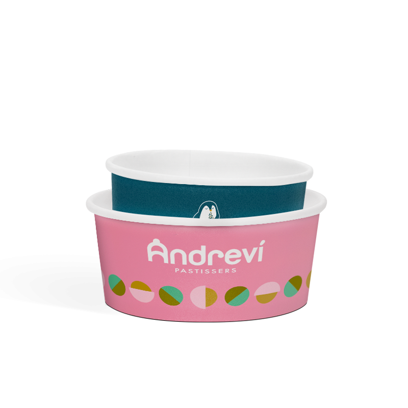 Coppette gelato stampate – Design gratuito in 2 ore!