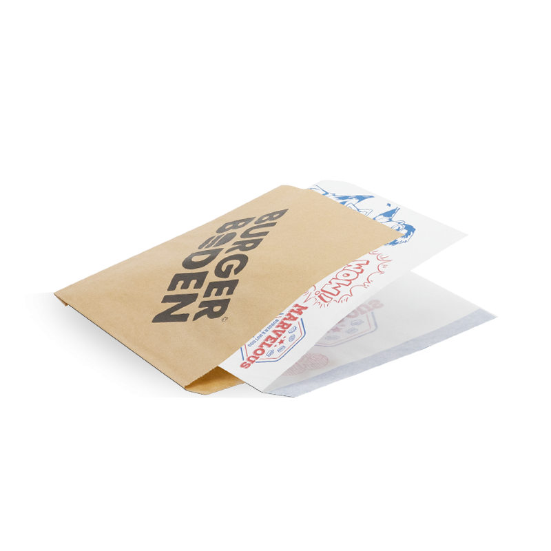 Emballage pour burger personnalisé - Livraison gratuite