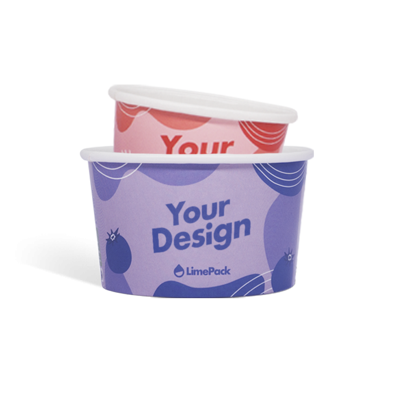 Bestseller branded ice cream cups – Your eco-friendly solution!